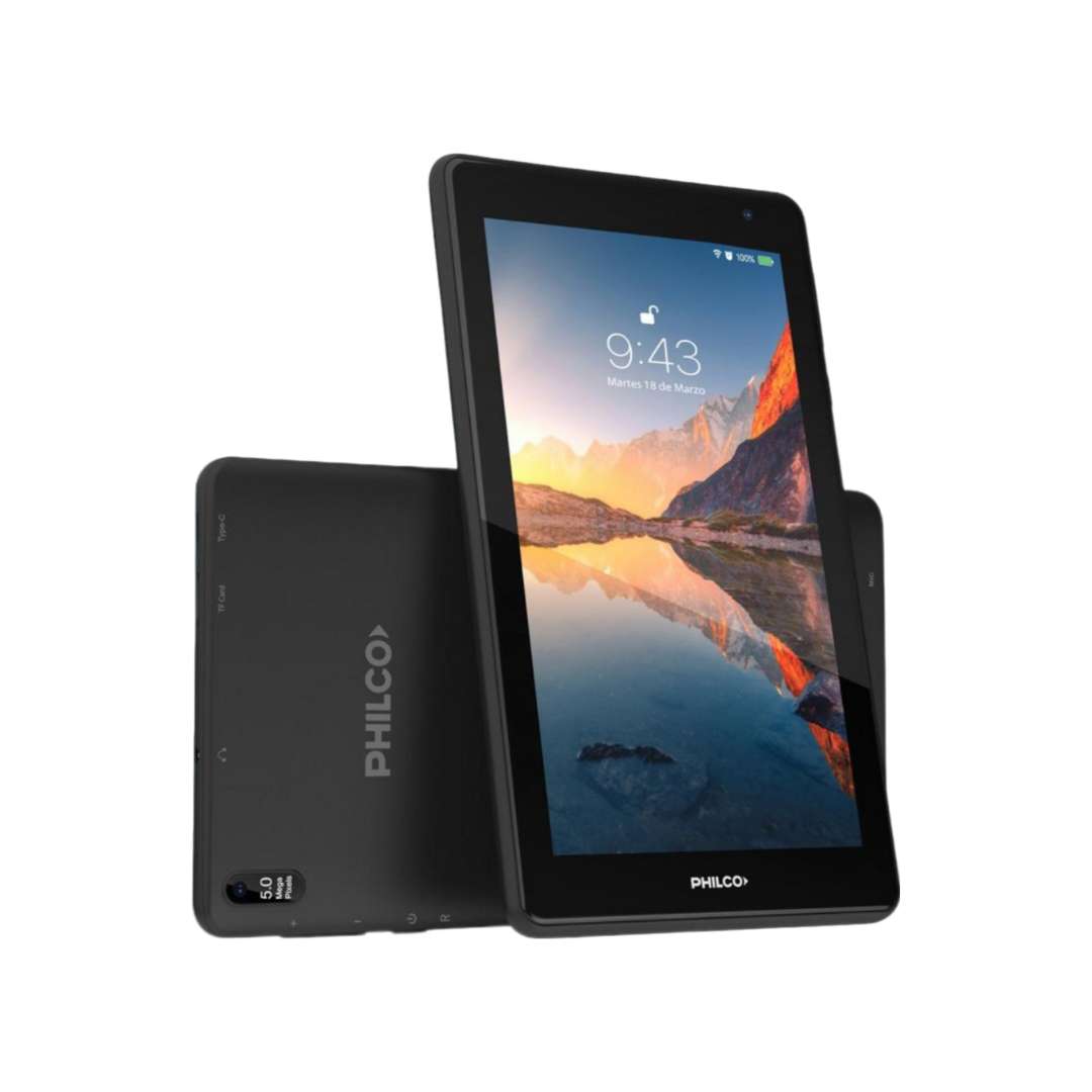 Tablet Philco TP7A464 – 7" HD, 4GB RAM, 64GB, Android 13 - Estilo